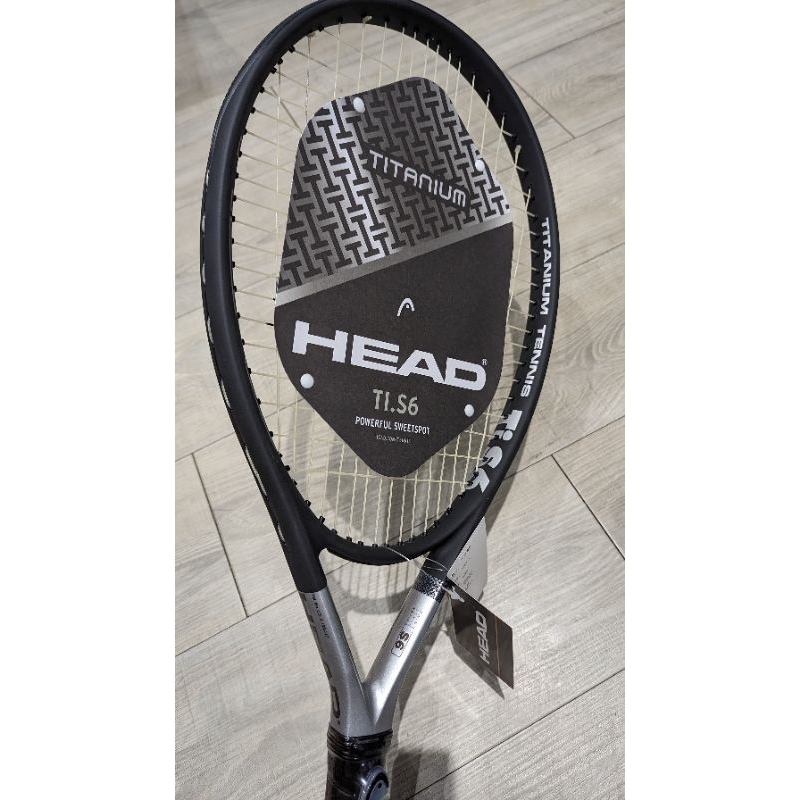 台灣公司貨 HEAD TI S6 經典續出碳纖維大拍面網球拍（下批上市即將調漲） | 蝦皮購物