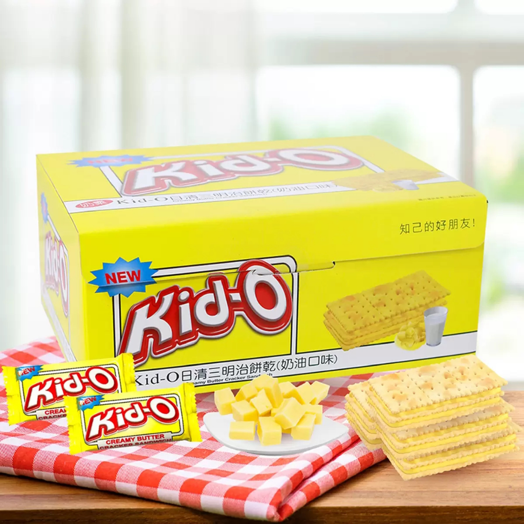 【NISSIN】泰國🇹🇭 日清 Kid-O 三明治餅乾 (奶油口味) Costco 好市多 代購 拆售 | 蝦皮購物