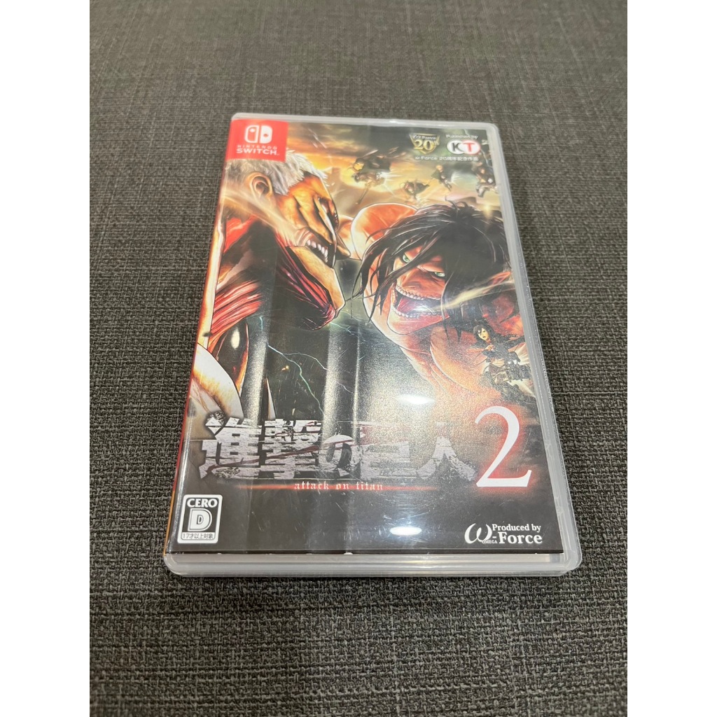 Ns Switch 進擊的巨人2 繁體中文 狀態良好 蝦皮購物