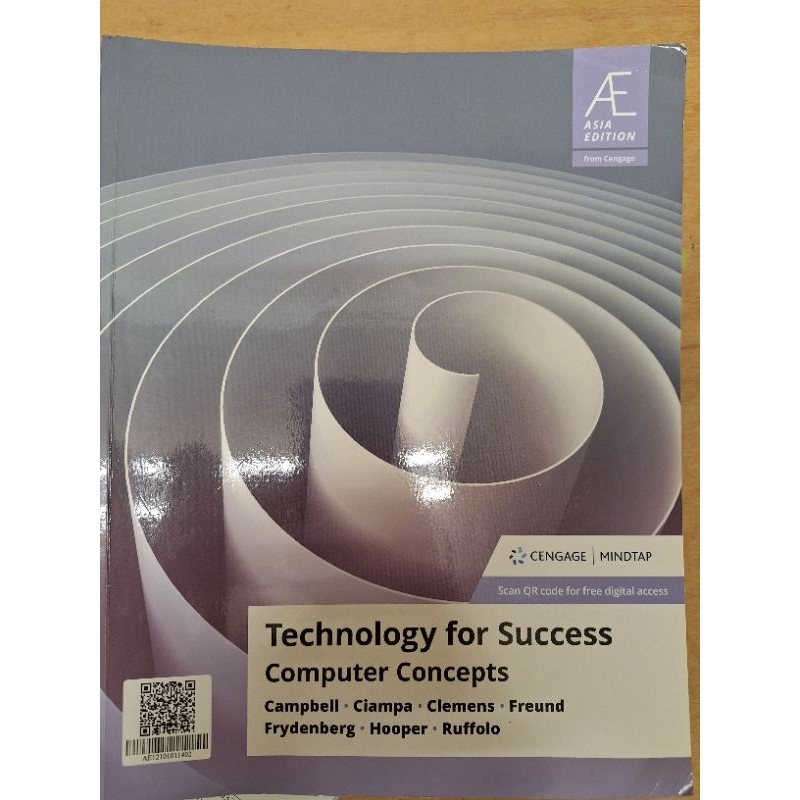 [快速出貨] Technology for Success: Computer Concepts* Cengage | 蝦皮購物