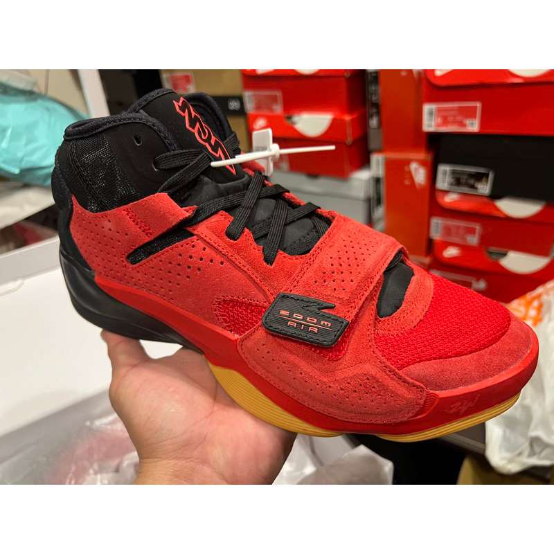 Jordan Zion 2 Red Suede Gum 全新 紅色US9.5 US10(DO9072-600) | 蝦皮購物