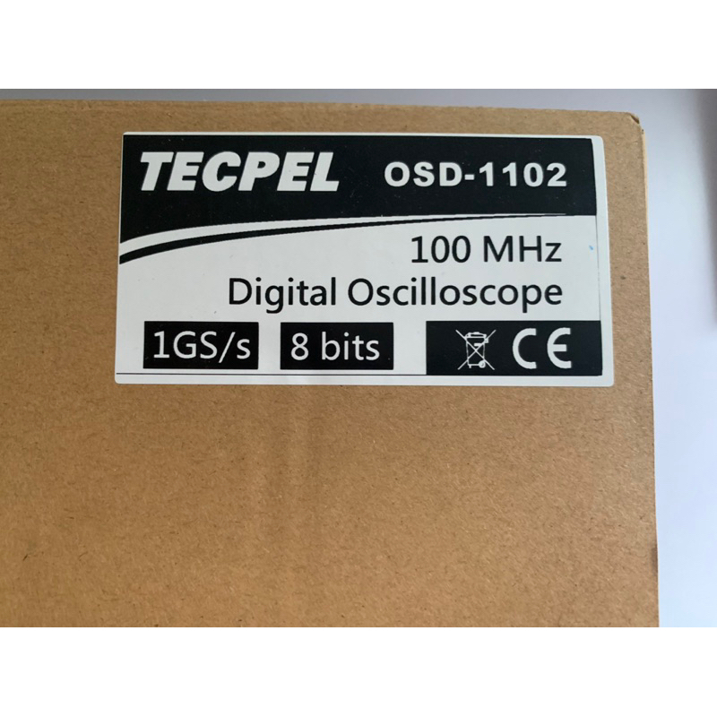 TECPEL OSD-1102 數位示波器 全新 | 蝦皮購物
