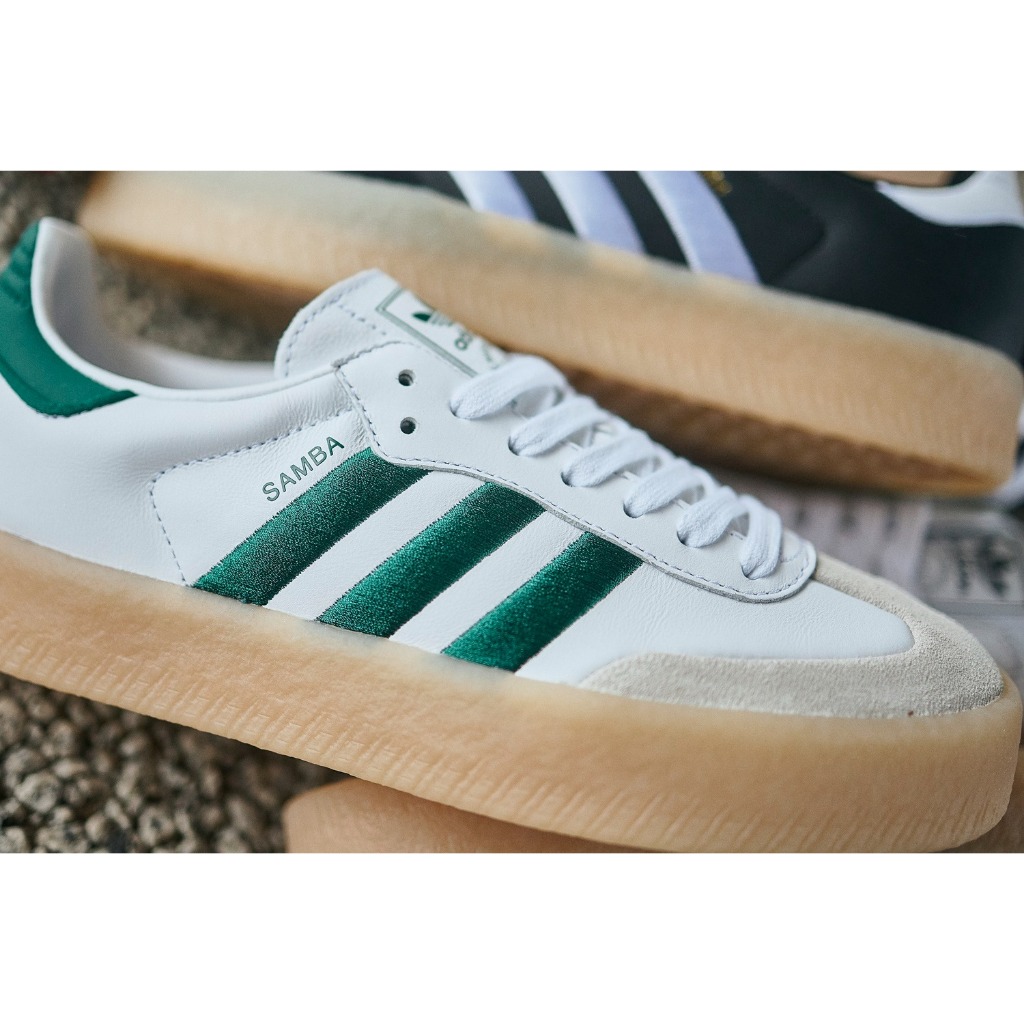 日本代購 ADIDAS SAMBA W 厚底 皮革 刺繡 ID0436 IG5744 ID0438 ID0440 | 蝦皮購物