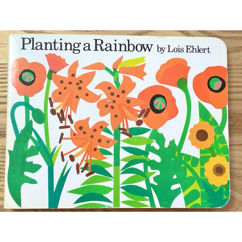 Planting a Rainbow ~ by Lois Ehlert(二手寶寶書） | 蝦皮購物