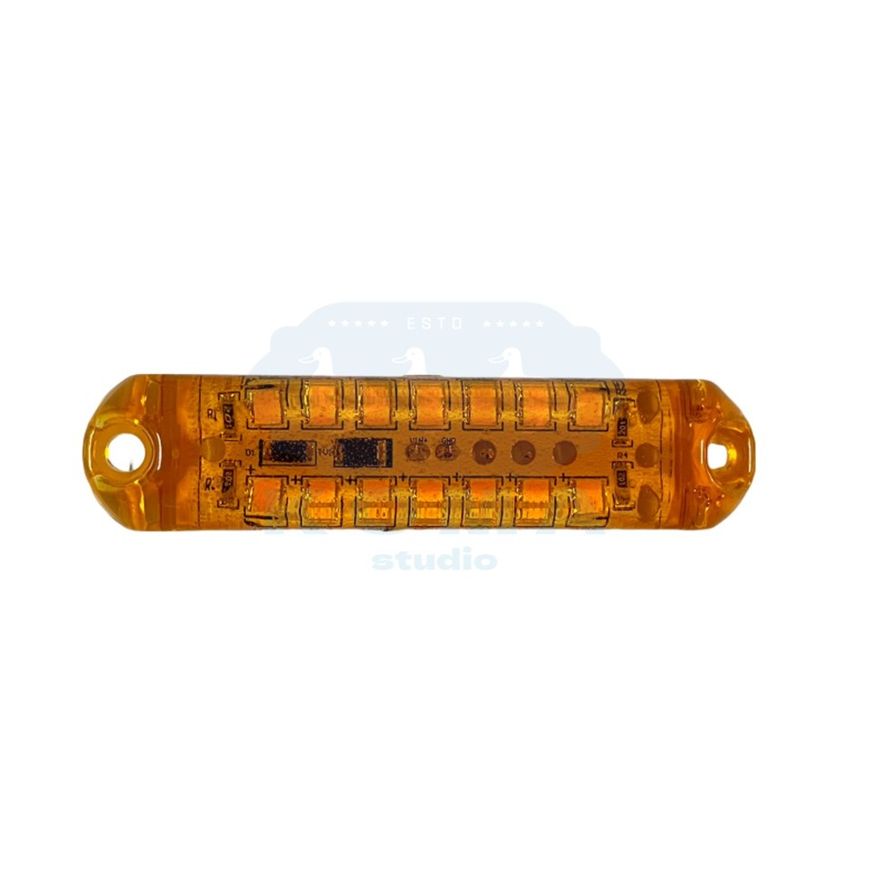 Ko Ma 24V 14粒LED 裝飾燈 LED燈 邊燈 大燈 後燈 角燈 方向燈 遊覽車 巴士 公車 大型巴士 改裝 | 蝦皮購物