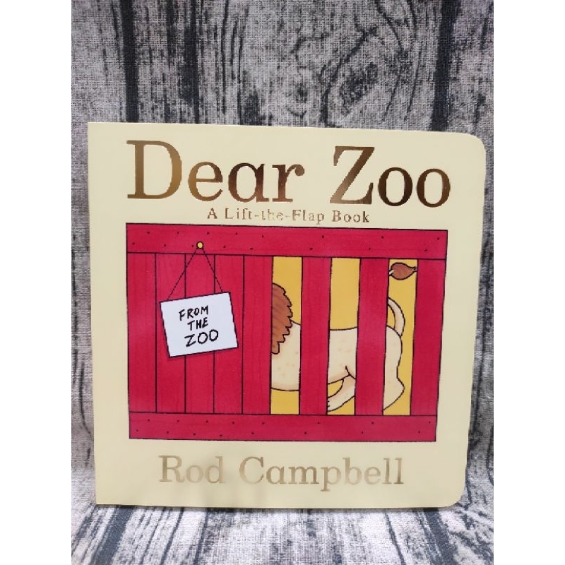 Dear Zoo: A Lift-The-Flap Book 全新 #親愛的動物園#玩具翻翻書 | 蝦皮購物
