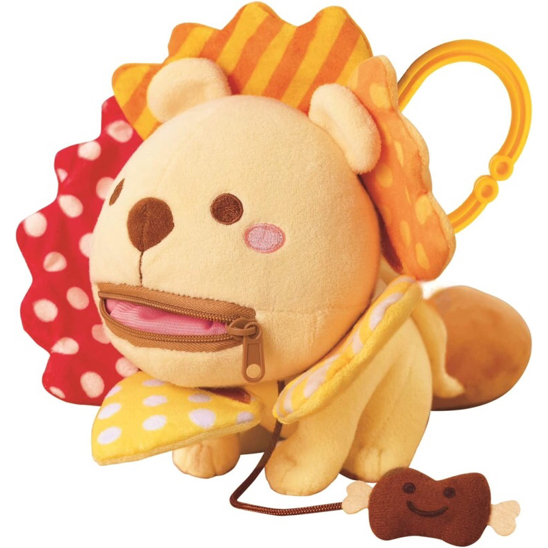 🔜山手線 🚀快速出貨【全新盒裝】日本 EYEUP 熊貓 獅子 布書 安撫玩偶 幼兒 觸覺書 | 蝦皮購物