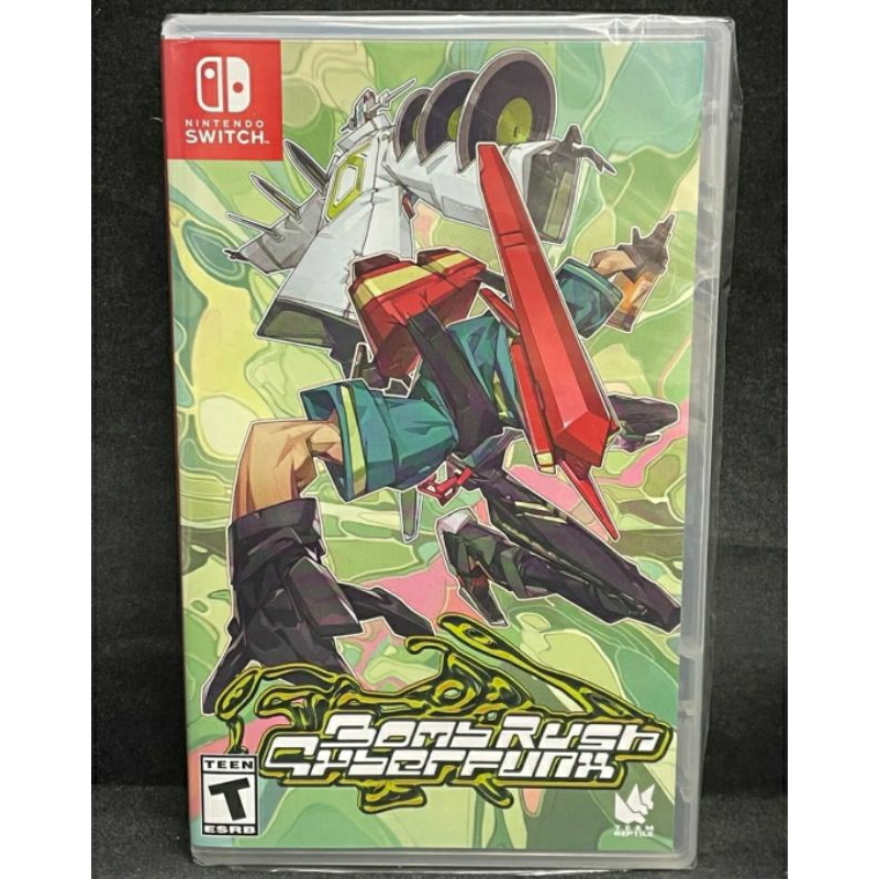 【全新現貨】NS Switch遊戲 Bomb Rush Cyberfunk 英文版 美版封面ESRB 滑板塗鴉動作遊戲 | 蝦皮購物