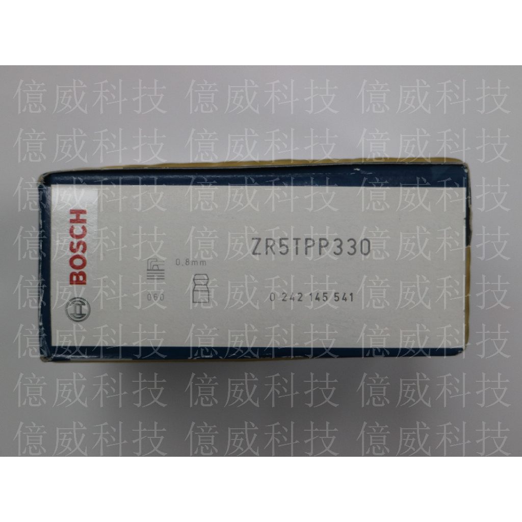 【億威】BOSCH 德國原裝 ZR5TPP330 火星塞 | 蝦皮購物