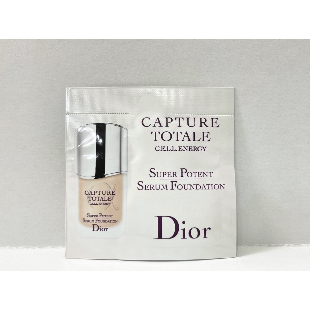 Dior迪奧逆時能量粉底液0.7ml/迪奧精萃再生花蜜微導粉底1ml | 蝦皮購物