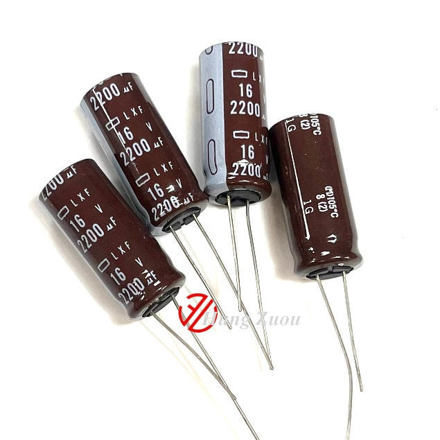 【弘宙】日本NICHICON 2200uF/16V 電解電容 直插電解電容 13*29mm 〖LXF系列〗 | 蝦皮購物