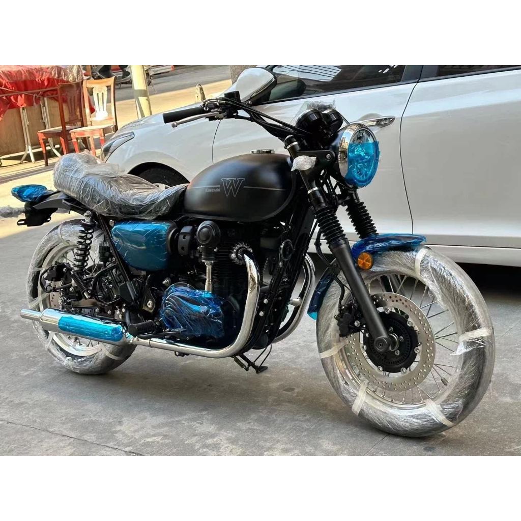 W800扶手型後貨架 適用於 川崎 Meguro K3改裝後貨架 W800 Meguro K3W800齒輪蓋 日本同款 | 蝦皮購物