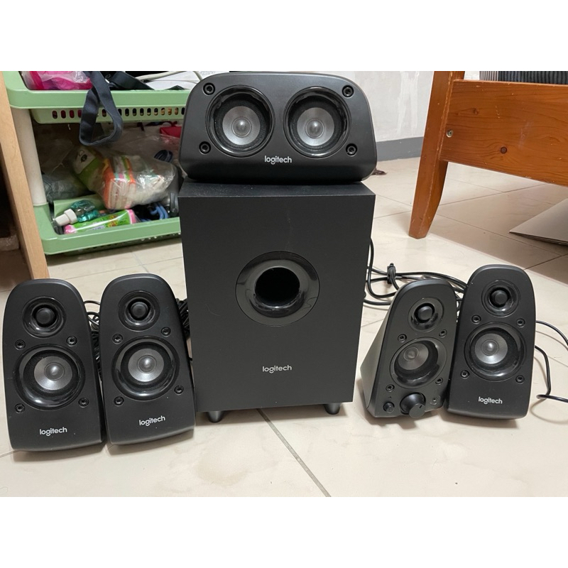 (極新)Logitech羅技z506 5.1聲道環繞喇叭 | 蝦皮購物