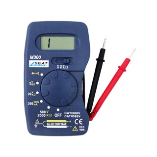 口袋型萬用表 數位式電表 三用電表 MET-M300 口袋型電表 數位式 小電錶 直流電流 五金工具 | 蝦皮購物