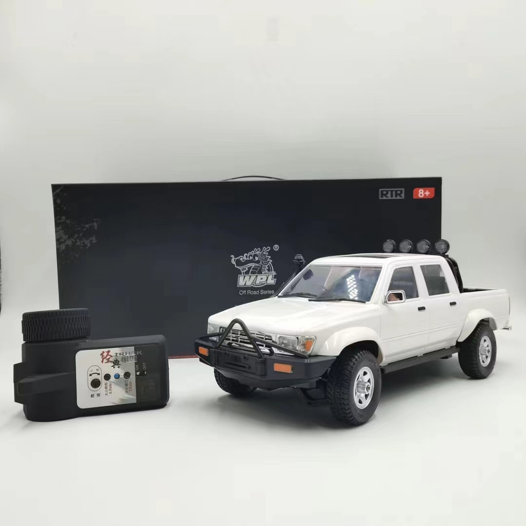 WPL 頑皮龍 D64 D64-1 四驅皮卡 D62 D62-1 後驅皮卡 越野 競速 攀岩 金屬差速器 遙控車 玩具車 | 蝦皮購物