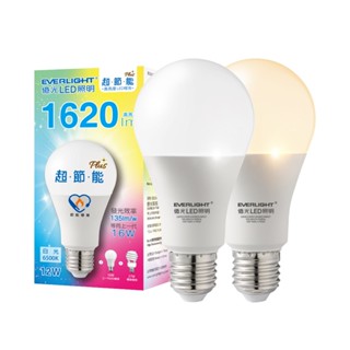 【EVERLIGHT億光】10入組 12W 超節能plus LED燈泡 16W亮度 3年保固(白光/黃光) | 蝦皮購物