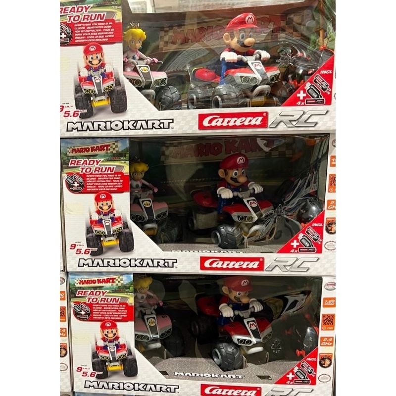 Carrera 瑪利歐碧姬公主沙灘越野遙控車 2入組 Mario & Peach#141594 | 蝦皮購物