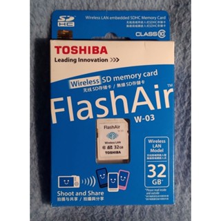 Toshiba flashAir SD card W-03 32g | 蝦皮購物