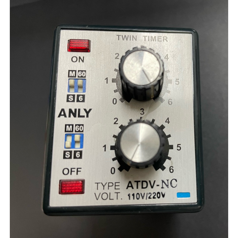 二手 現貨ANLY安良ATDV-NC/NA多段式雙調型110/220V 限時繼電器 | 蝦皮購物