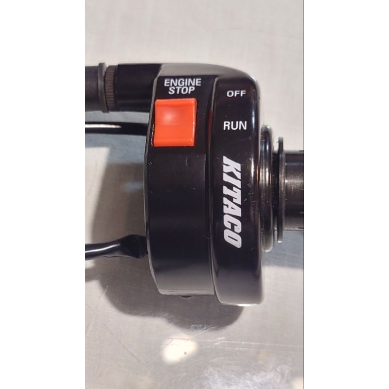 KITACO 高速油門座 附斷電開關 含油門線與全新握把套 BWS 大兜風 DIO JOG NSR 追風 王牌 2T | 蝦皮購物