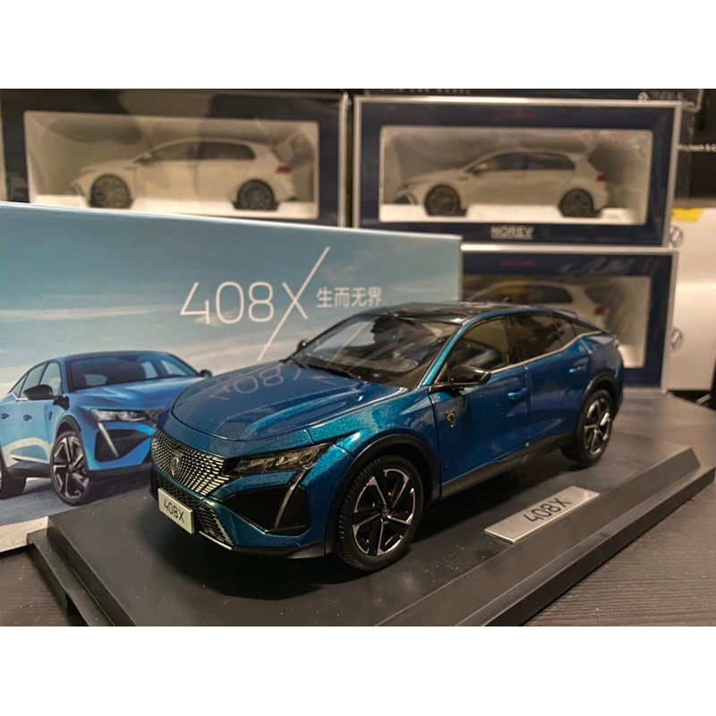 【E.M.C】1:18 1/18 原廠 寶獅 Peugeot 408 408X GT Premium 金屬模型車 | 蝦皮購物