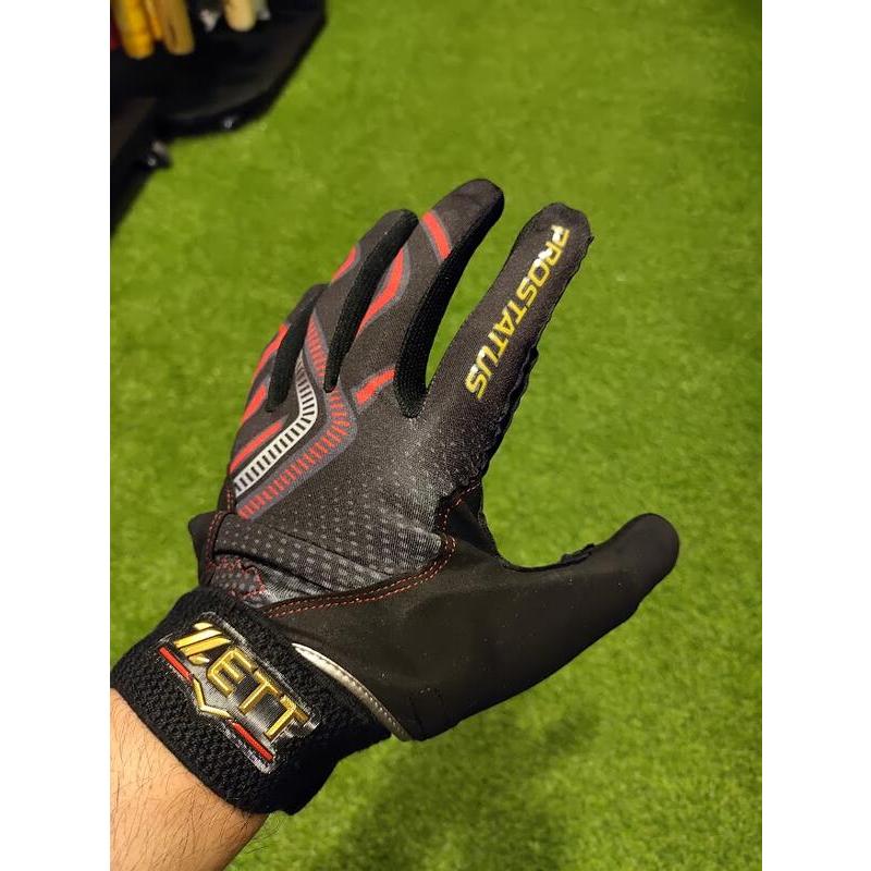 日本原裝進口 ZETT PROSTATUS 捕手專用守備手套,大拇指墊片加強,可水洗(BG-292B)紅色 | 蝦皮購物