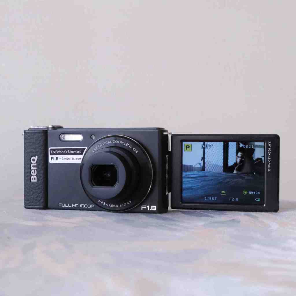 明基 Benq G1 早期 CMOS 數位相機( 翻轉螢幕 LOMO特效濾鏡 廣角大光圈) | 蝦皮購物