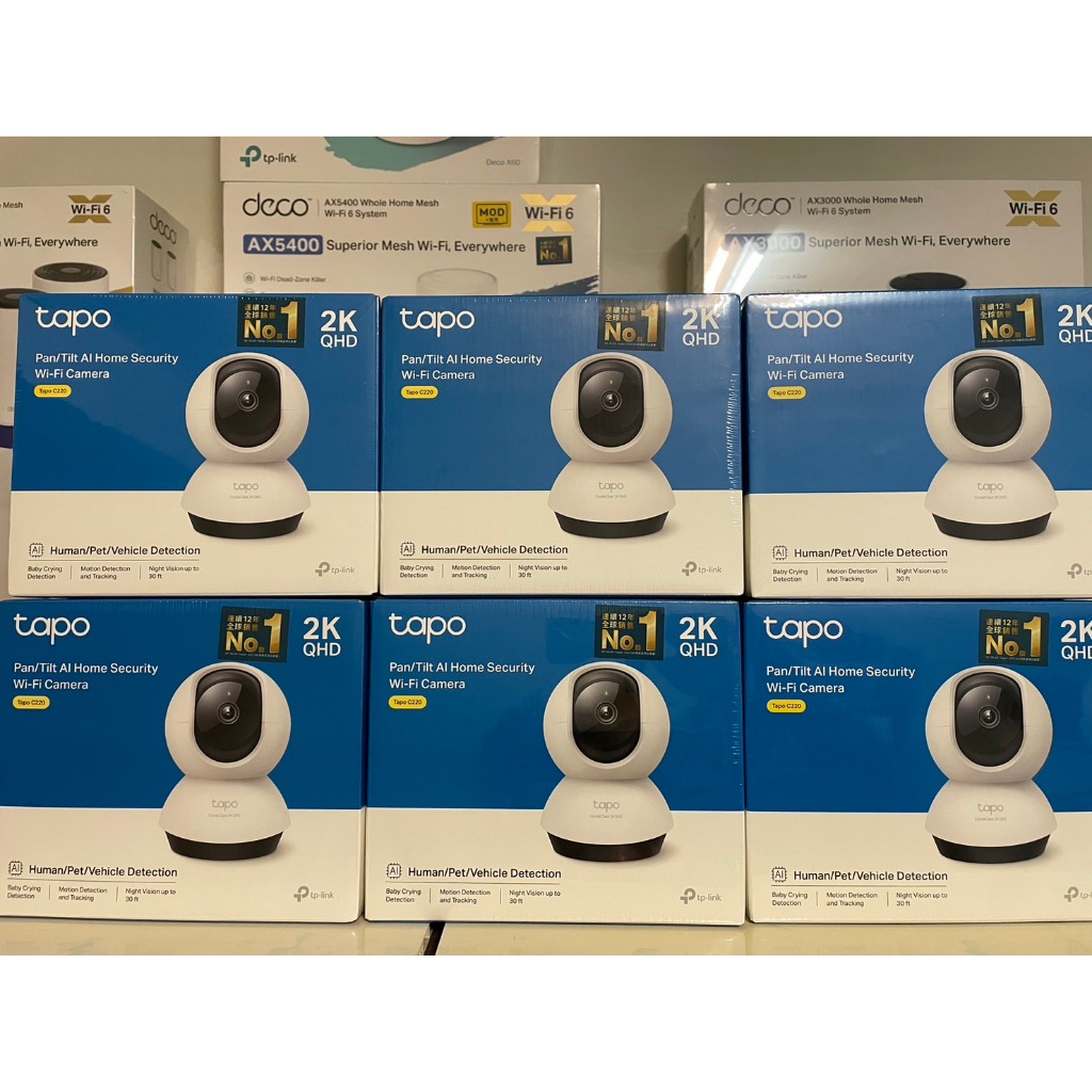 TP-Link Tapo C220 家庭安全防護 Wi-Fi 旋轉攝影機 2K高清網路攝影機【贈送全新128G記憶卡】 | 蝦皮購物