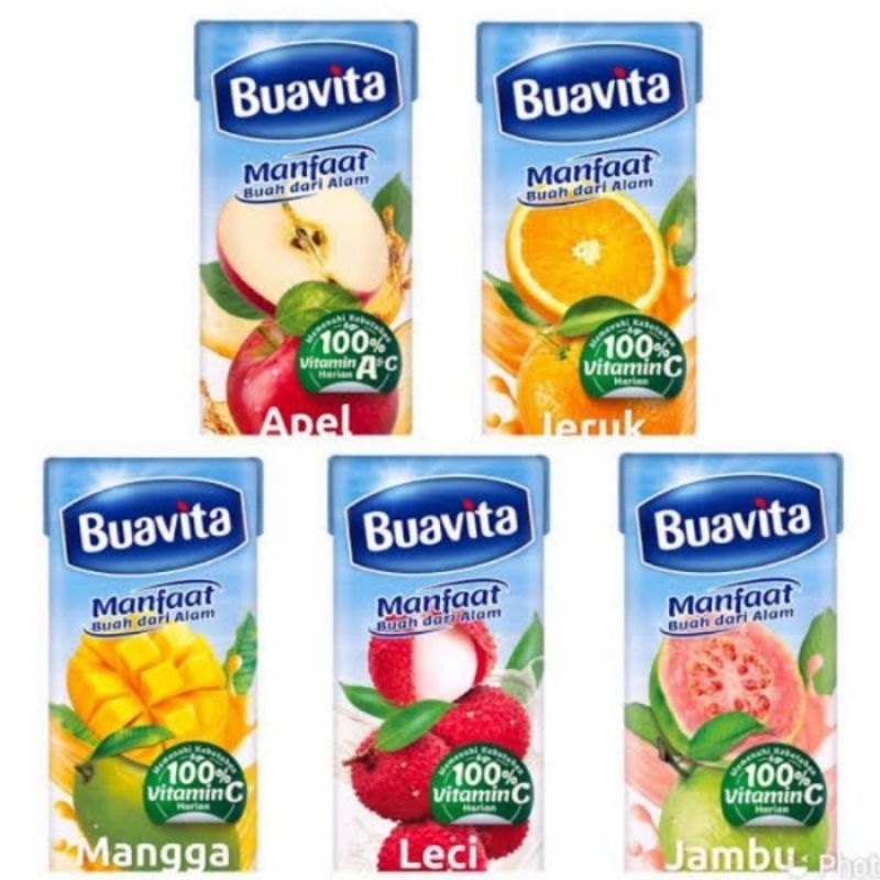 BUAVITA ANEKA MINUMAN RASA BUAH BUAHAN 245ml | 蝦皮購物