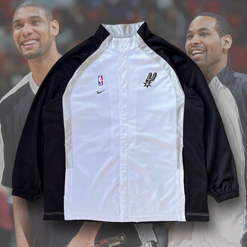 Spurs 2000/01 AU Warm Up Jacket⚙️ Nike 馬刺隊 球員吧 熱身外套 NBA外套 古著 | 蝦皮購物