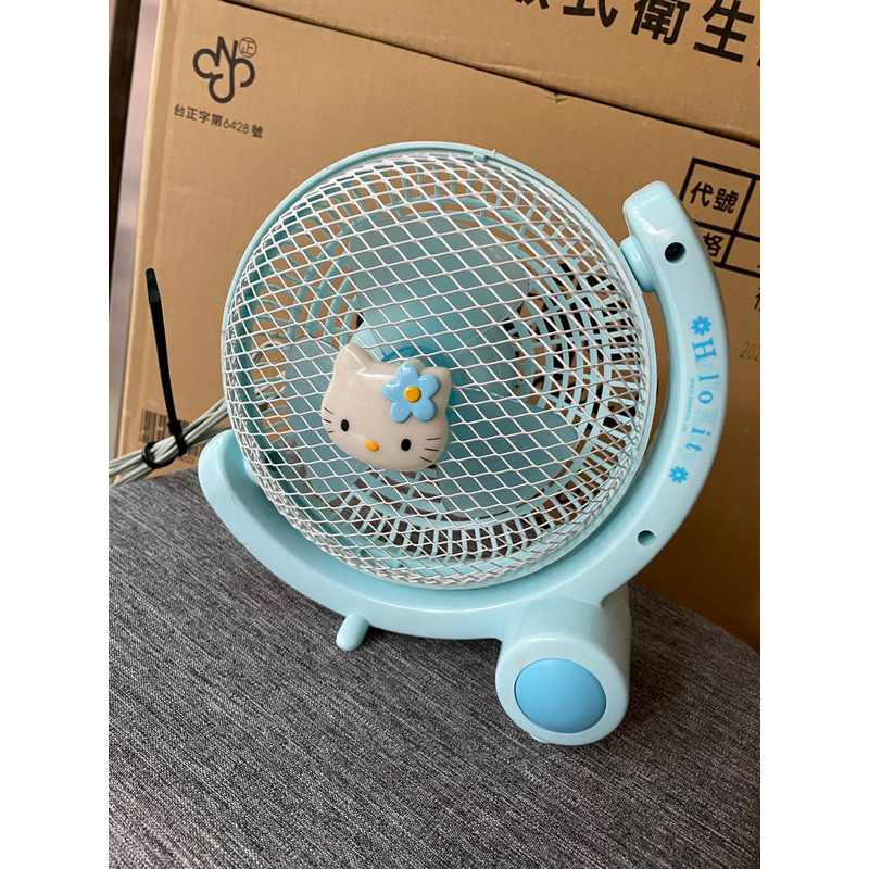Hello Kitty 壁掛風扇 蝦皮購物