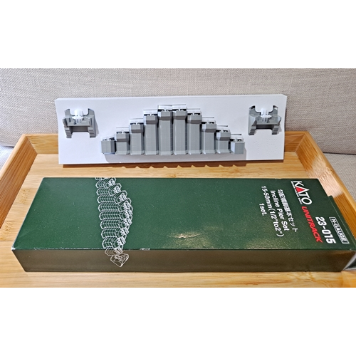 【全新珍藏品】KATO (23-015) 鐵道模型 單線斜坡高架 勾配橋腳基本組合(15-50mm) 出清 190元 | 蝦皮購物