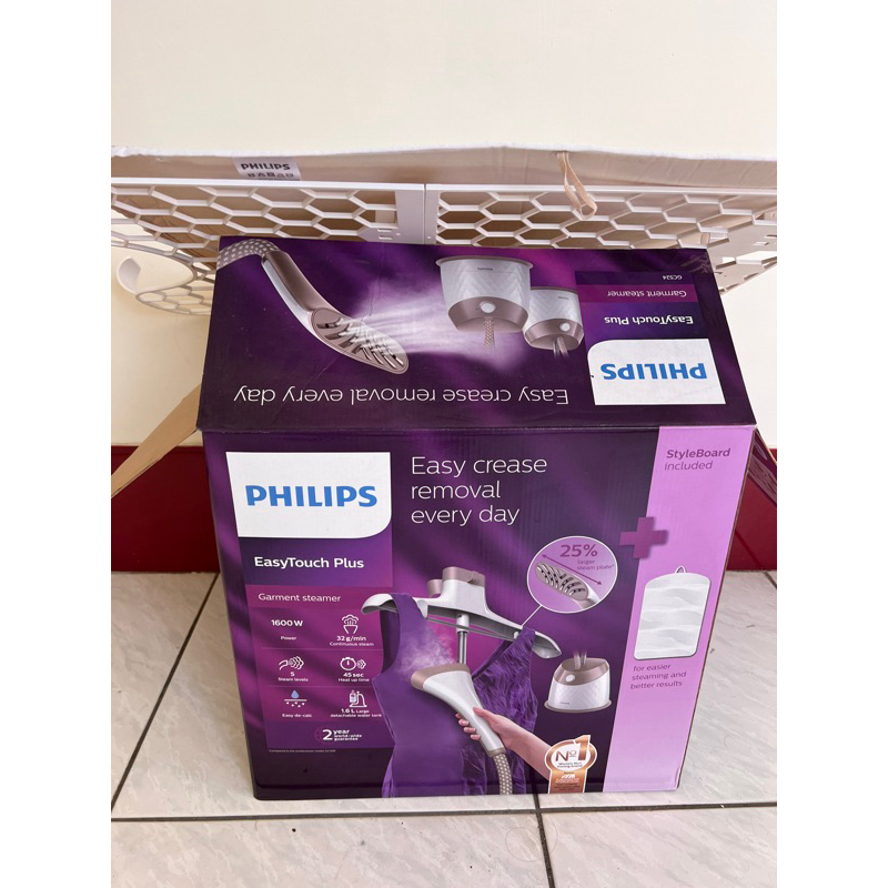 PHILIPS飛利浦直立式5段蒸氣掛燙機 (附掛燙板)-質感霧金色(GC488/60) | 蝦皮購物