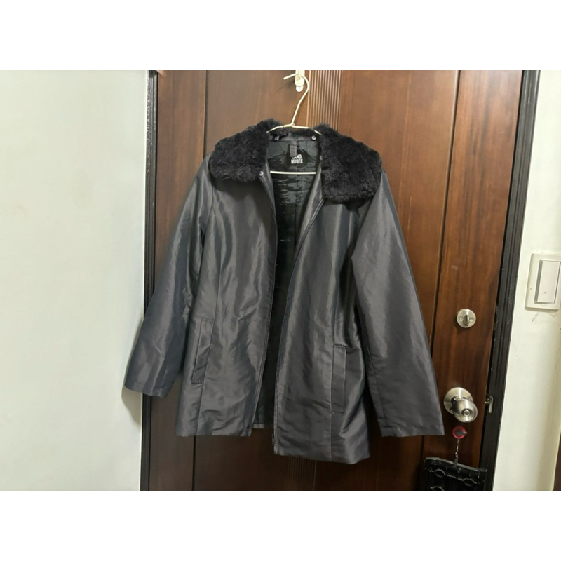 日系風格 日系品牌 rang musee 黑色外套 uniqlo 深藍毛絨外套 | 蝦皮購物