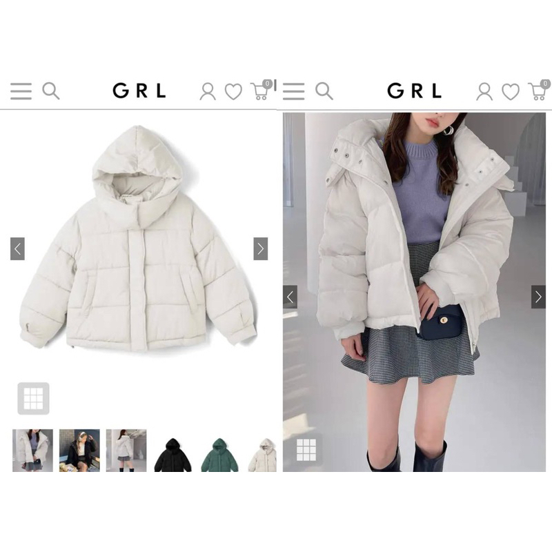 暫售 日牌GRL 2024福袋 全新 有牌 羽絨衣 大衣 外套 日系 | 蝦皮購物