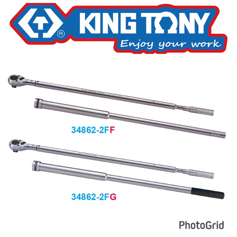 {JSL} KING TONY 34862-2F 1" DR. 雙刻度雙向特長型扭力扳手(牛頓米 & 英呎磅) | 蝦皮購物