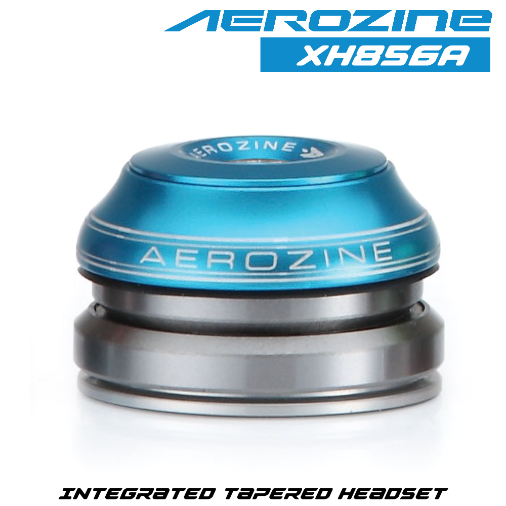 Aerozine XH856A 公路 CX 礫石車 整合錐形 耳機座 IS42/47 (藍色) | 蝦皮購物