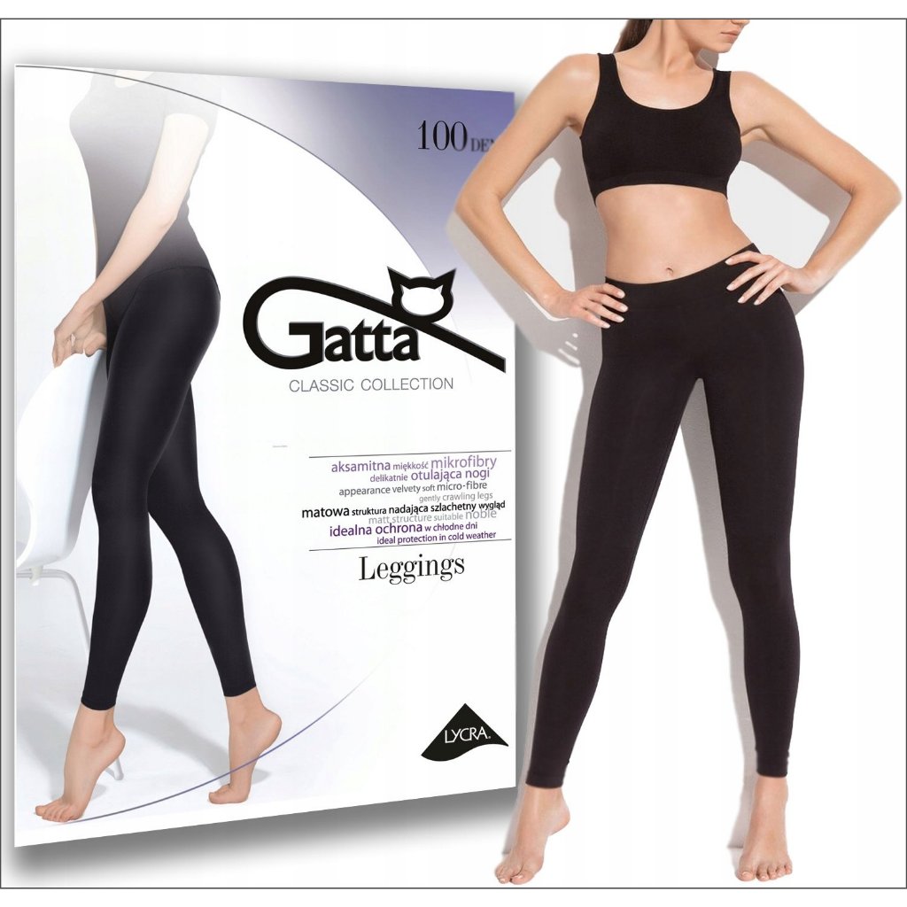 °☆就要襪☆°全新歐洲品牌 Gatta Leggings超細纖維九分內搭褲襪(100DEN) | 蝦皮購物
