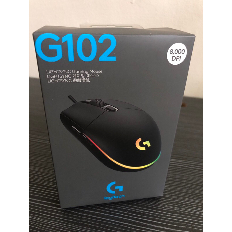 Logitech羅技 G102 炫彩有線遊戲滑鼠/電競滑鼠 | 蝦皮購物