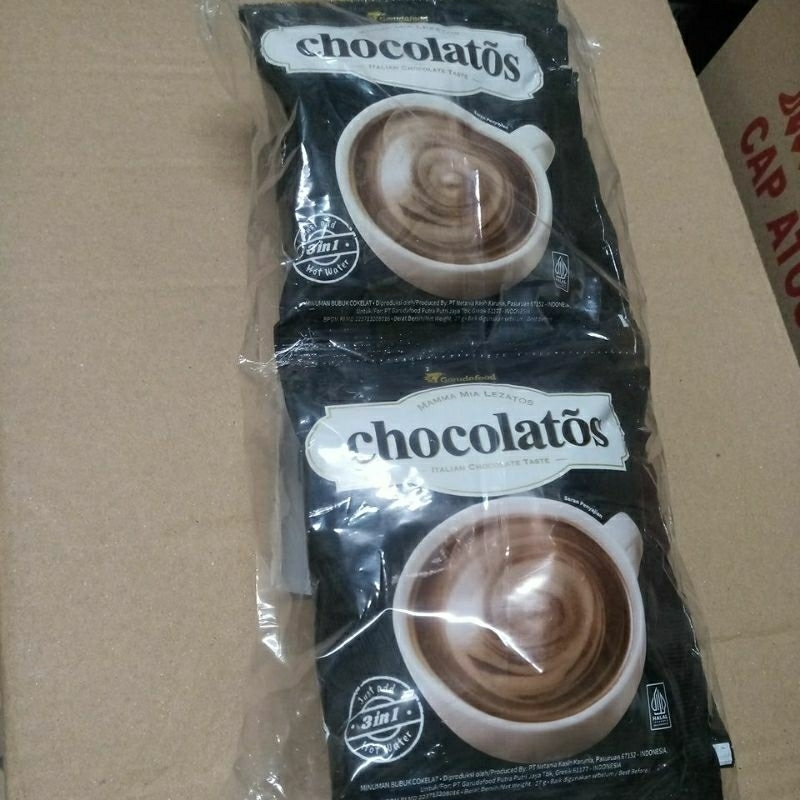 BLULILI-CHOCOLATOS MINUMAN COKLAT 3in1 Isi 10Sachet | 蝦皮購物