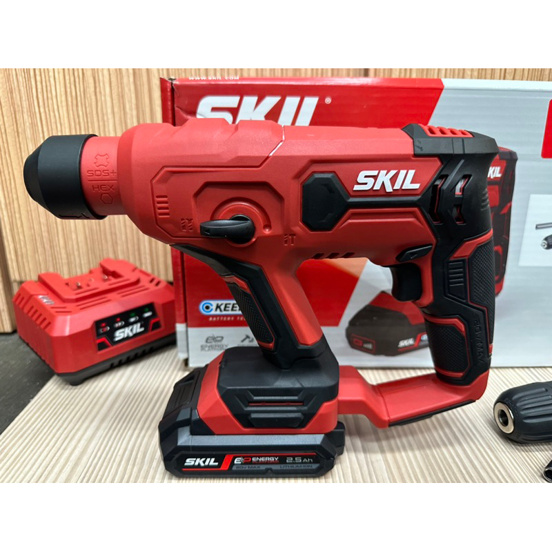 Devon大有製造Skil世紀3810有刷鋰電20v多功能衝擊電錘鑽小體積大功率強勁耐用快換四溝鑽尾水泥牆工地鑿切好幫手 | 蝦皮購物