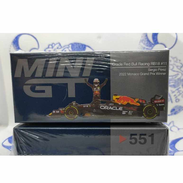 (現貨) Mini GT 551 左駕 Oracle Red Bull Racing RB18 #11 紅牛 | 蝦皮購物