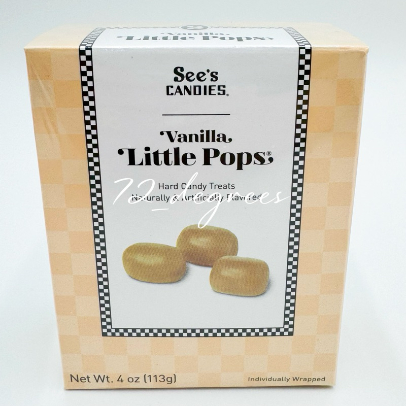 ️72_degrees 新鮮到貨! 美國 See’s Candies Little Pops 硬糖 時思糖果 迷你糖 | 蝦皮購物