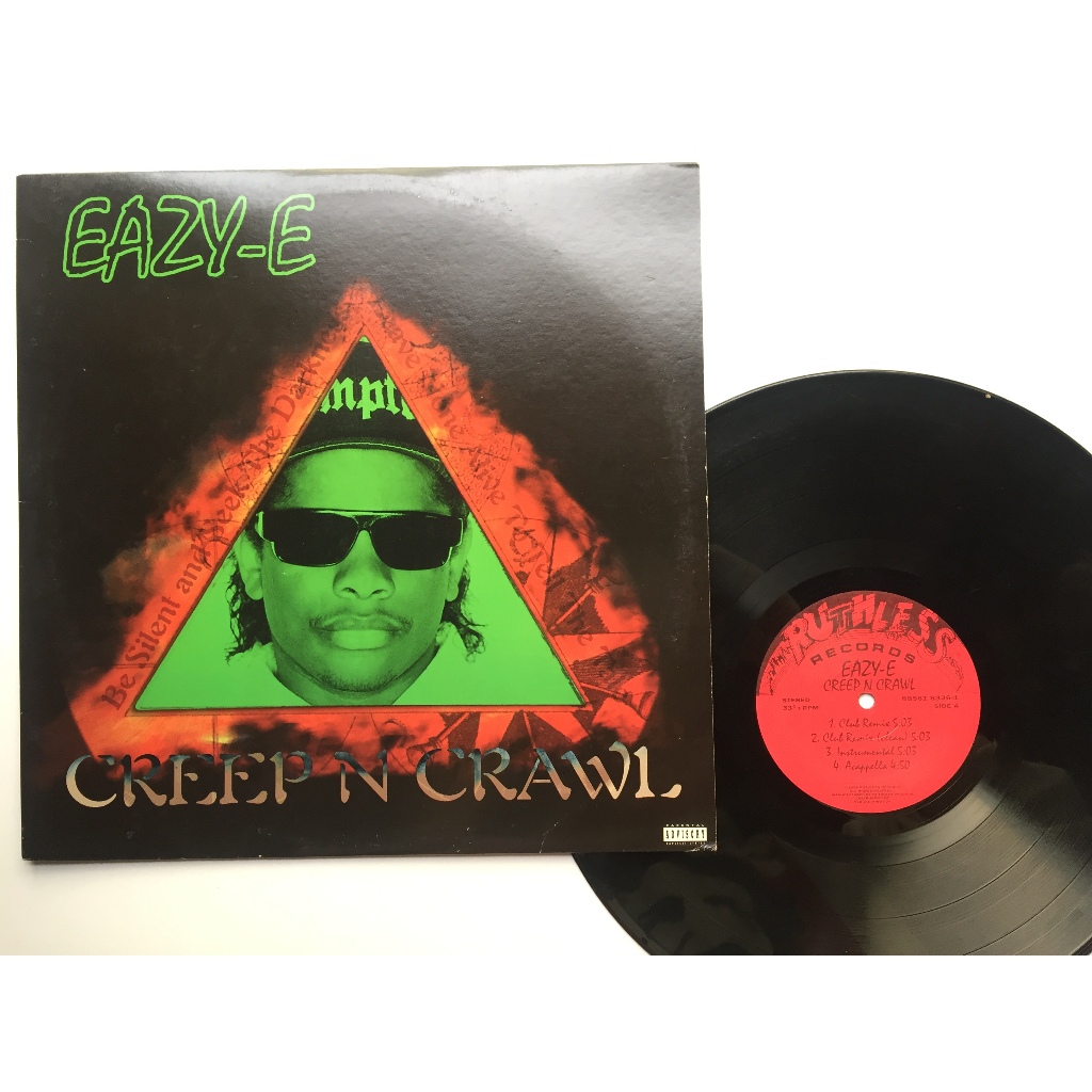 Eazy-E – Creep N Crawl / Sippin On A 40(黑膠單曲 LP) | 蝦皮購物