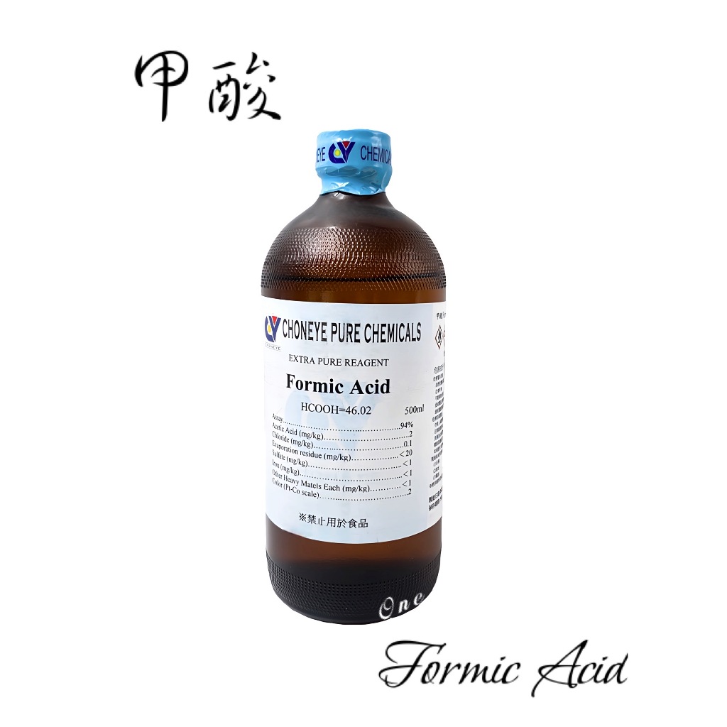 CY試藥 甲酸 蟻酸 HCOOH Formic Acid 500ml 含稅 | 蝦皮購物