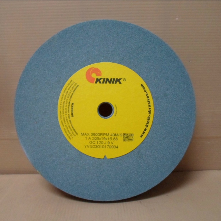 誠億工作室 優惠價 KINIK 中國砂輪 8" 青砂輪 直徑8"x3/4厚x5/8孔 青石 超商一次最多4片 | 蝦皮購物
