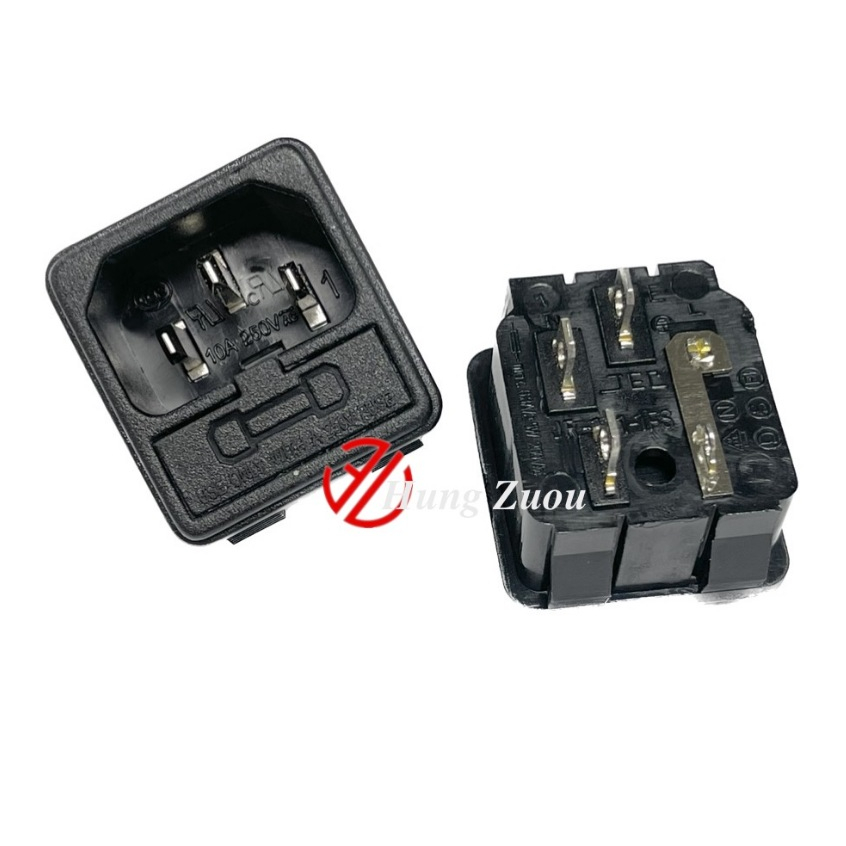 【弘宙】二合一AC插座 JEC JR-101-1FS（無耳） 含保險絲座 | 蝦皮購物