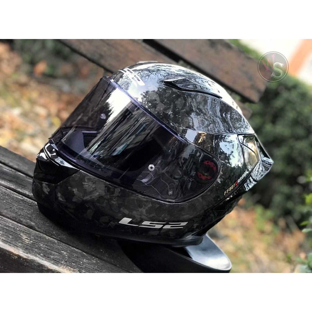 🔥鍛造碳纖維🔥 LS2 FF801 CARBON 碳纖維 全罩 超輕量 頂級安全帽 耳機槽 眼鏡溝 全罩式安全帽 | 蝦皮購物