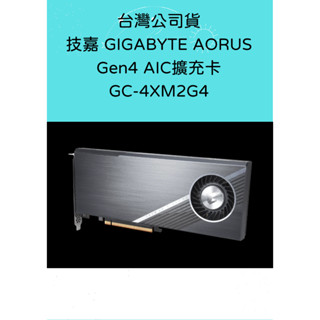 全新 台灣公司貨 技嘉 GIGABYTE AORUS Gen4 AIC擴充卡 GC-4XM2G4 TRX40 X570 | 蝦皮購物