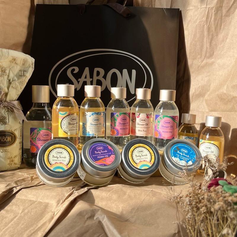 現貨Sabon 限量沐浴油100ml 璀璨茉莉 茗金合歡 白玫瑰 | 蝦皮購物